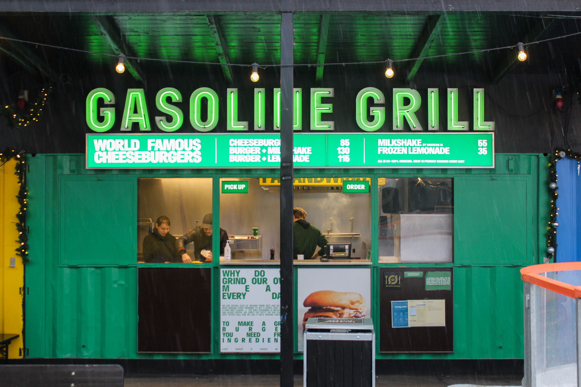 Gasoline Grill får michelinkoks fasansandwich på weekendmenuen